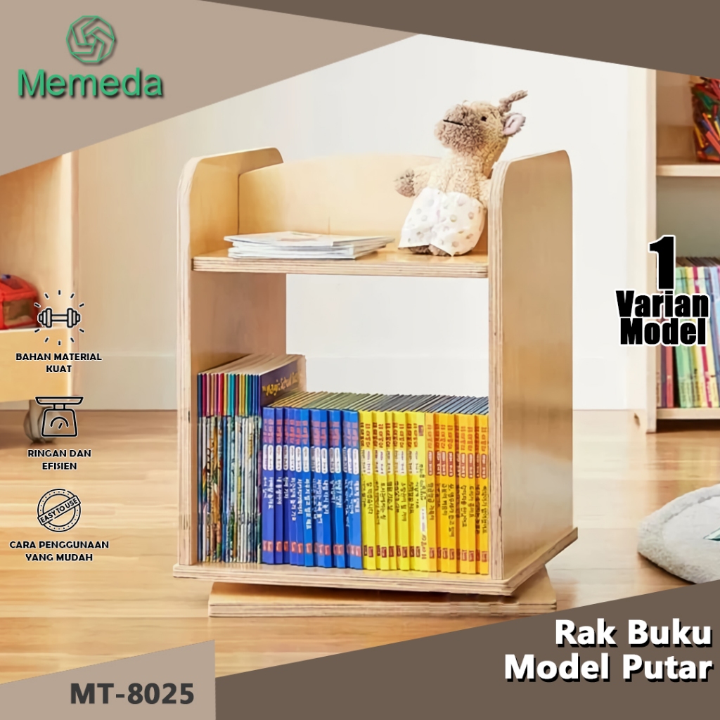 Jual Rak Buku Kecil Multi Lapis Kapasitas Besar Semua Kayu untuk Anak ...