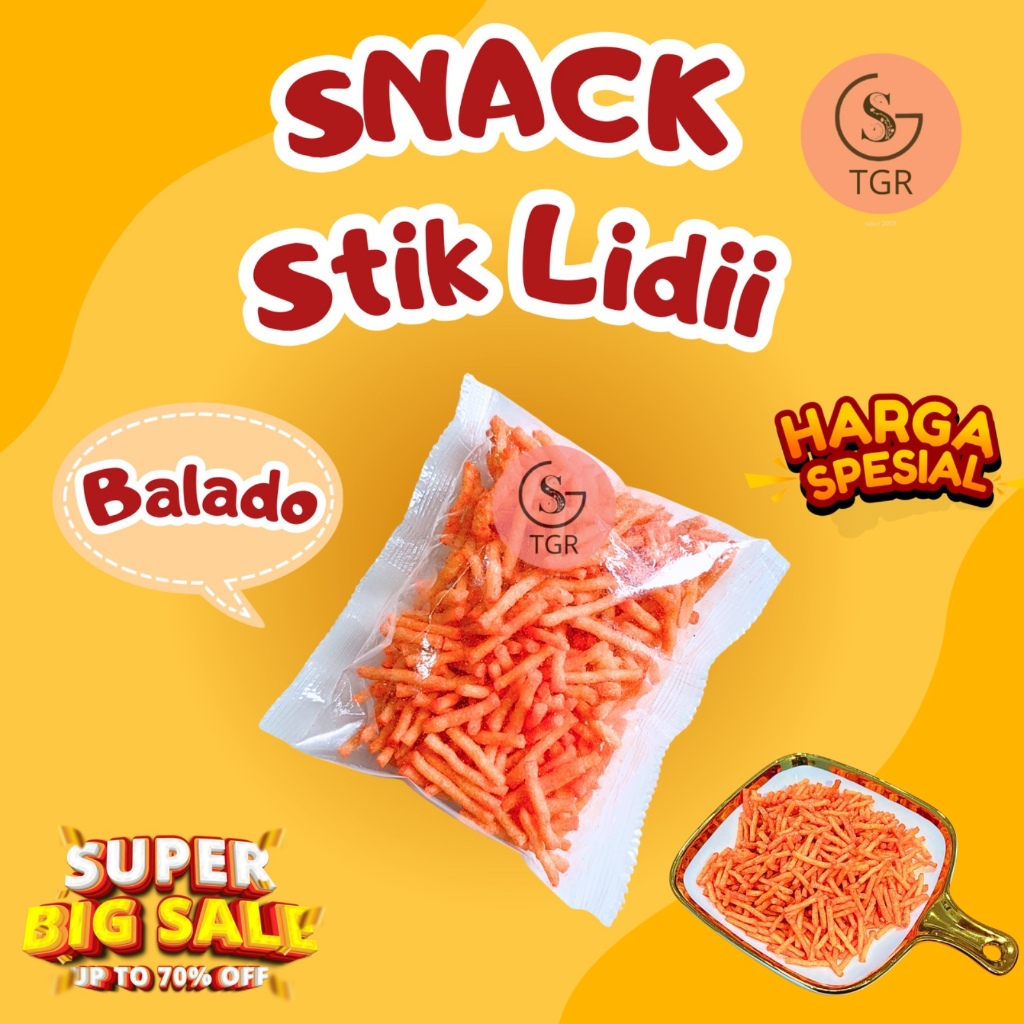 Jual Cemilan Snack Stik Lidiii Variasi Rasa 1 Bks | Shopee Indonesia