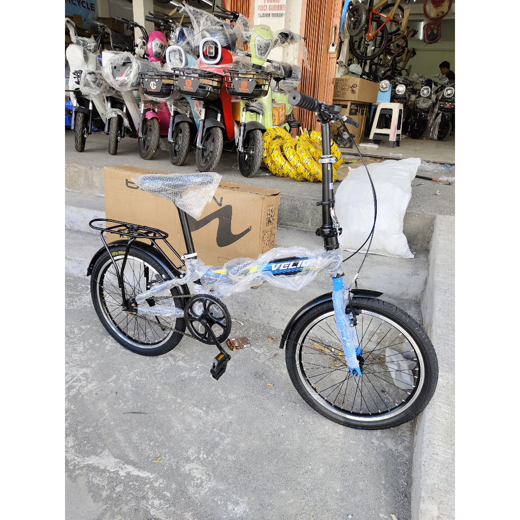 Jual SEPEDA LIPAT 20 VELION 1 SPEED | Shopee Indonesia