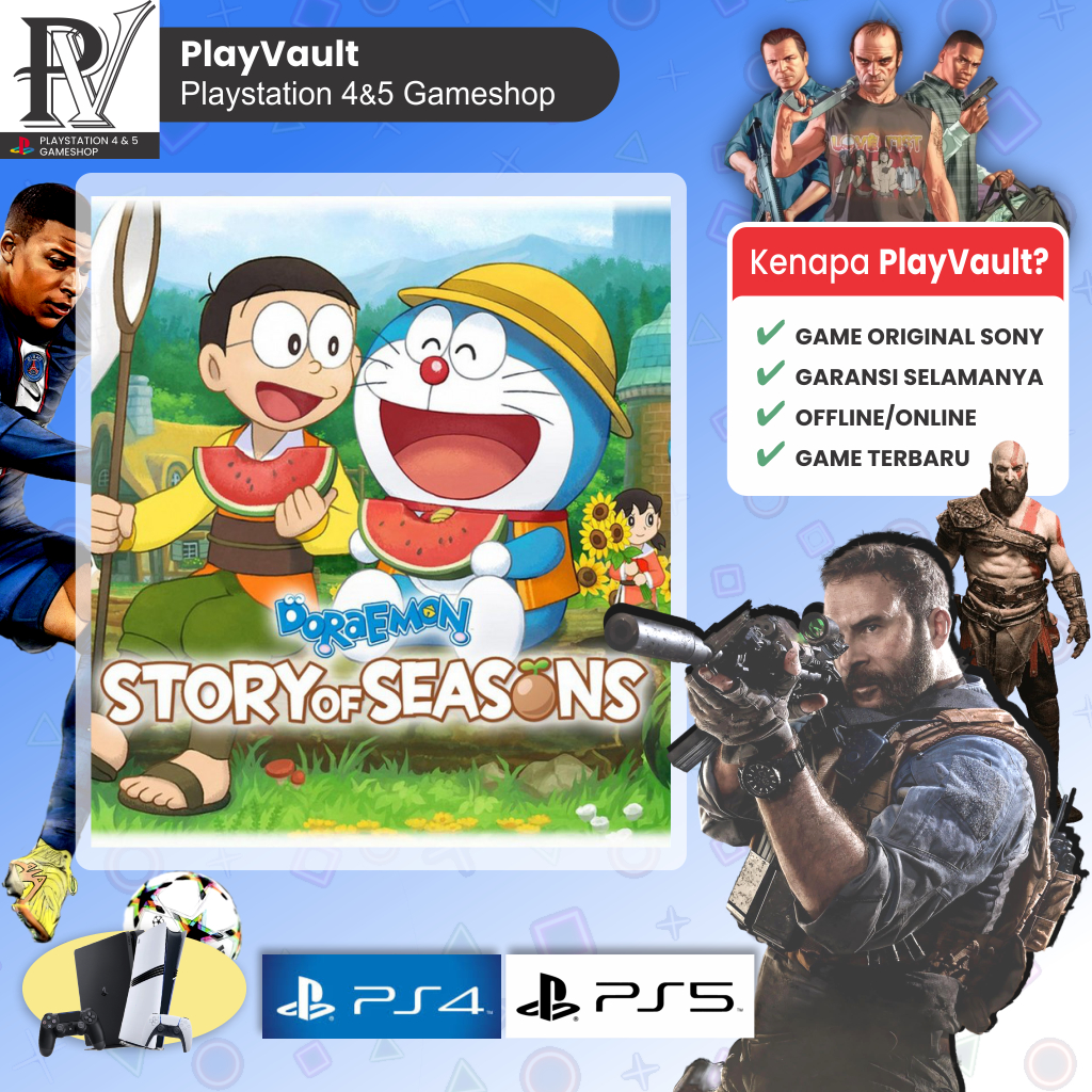 Jual Doraemon Story of Seasons PS4 PS5 | Shopee Indonesia