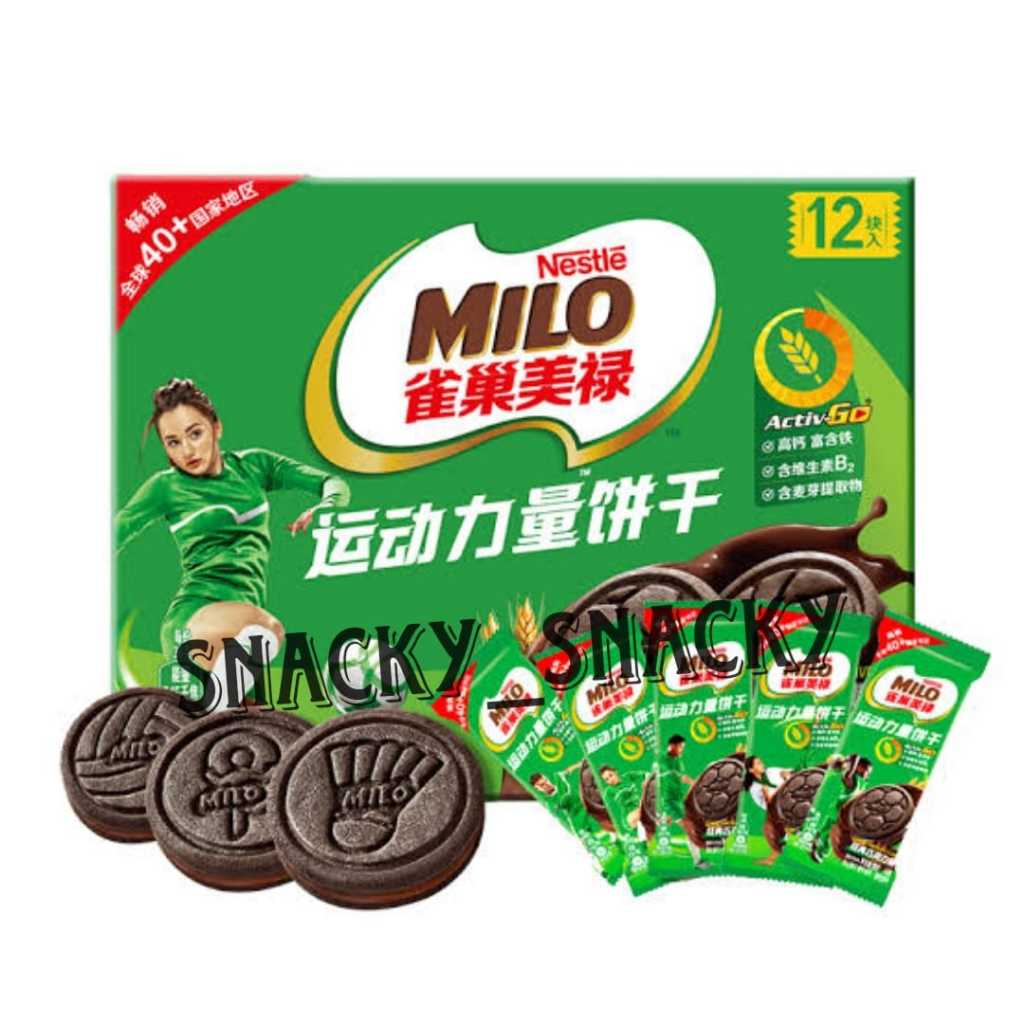 Jual Biskuit Milo Sport milo biskuit isi 12 | Shopee Indonesia