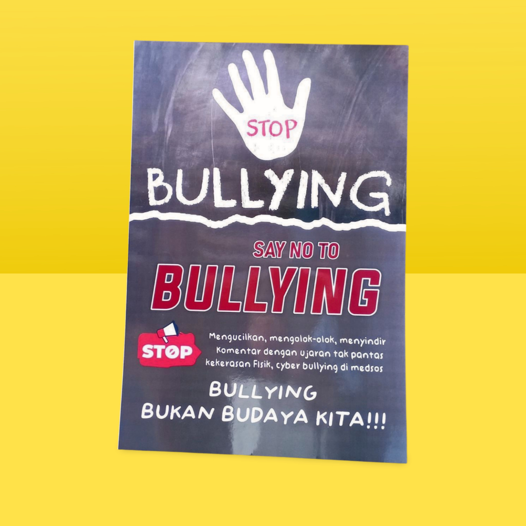 Jual Poster Stop Bullying | Poster STOP Bullying | Say No To Bullying | Edukasi Sekolah | Shopee ...