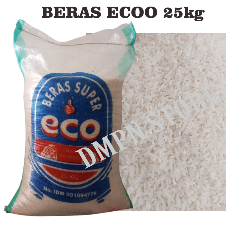 Jual BERAS ENAK MURAH MEREK ECO 25kg | Shopee Indonesia