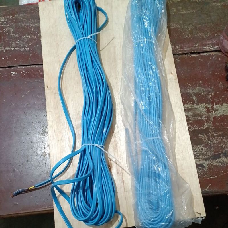 Jual KABEL POMPA CELUP SUBMERSIBLE 3 x 1,5mm BIRU 45meter | Shopee ...