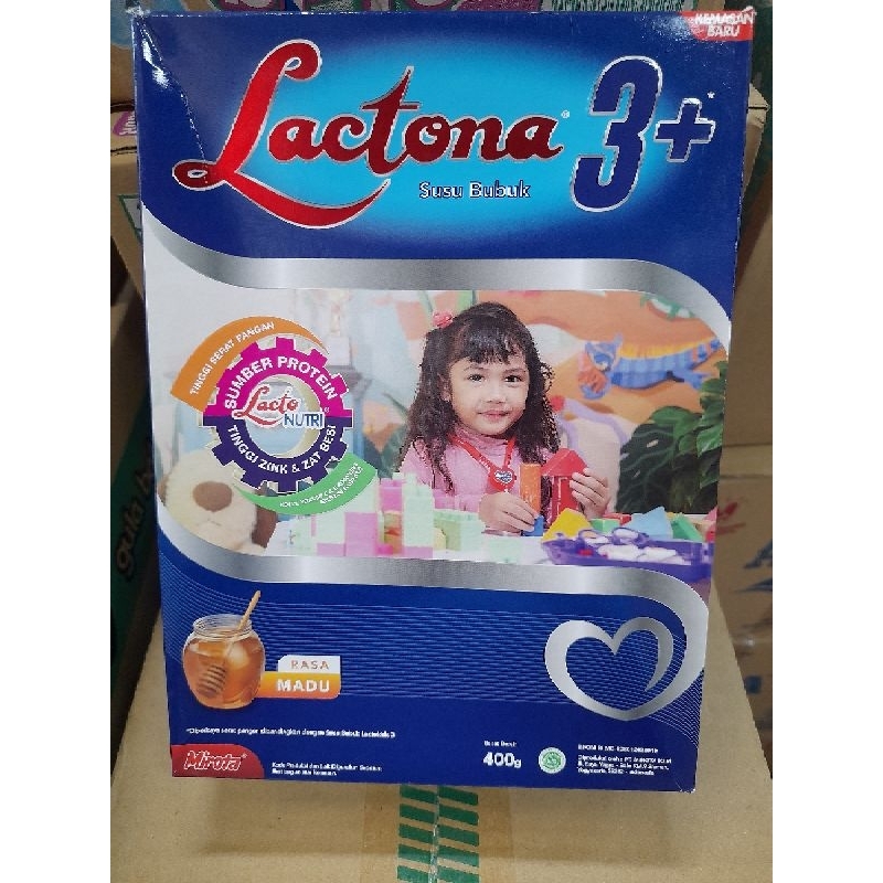 Jual Lactona 3+ madu 400g | Shopee Indonesia