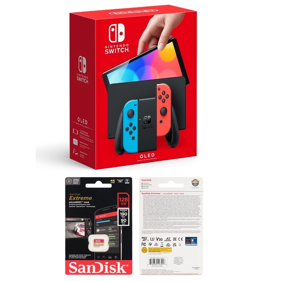 Jual Switch OLED Neon HEG v3 [1TB 512GB 256GB 128GB] Full Games Cfw ...