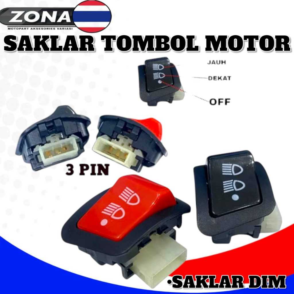 Jual SAKLAR DIM MODEL VIETNAM TOMBOL ON OF JAUH DEKAT UNTUK LAMPU DEPAN ...