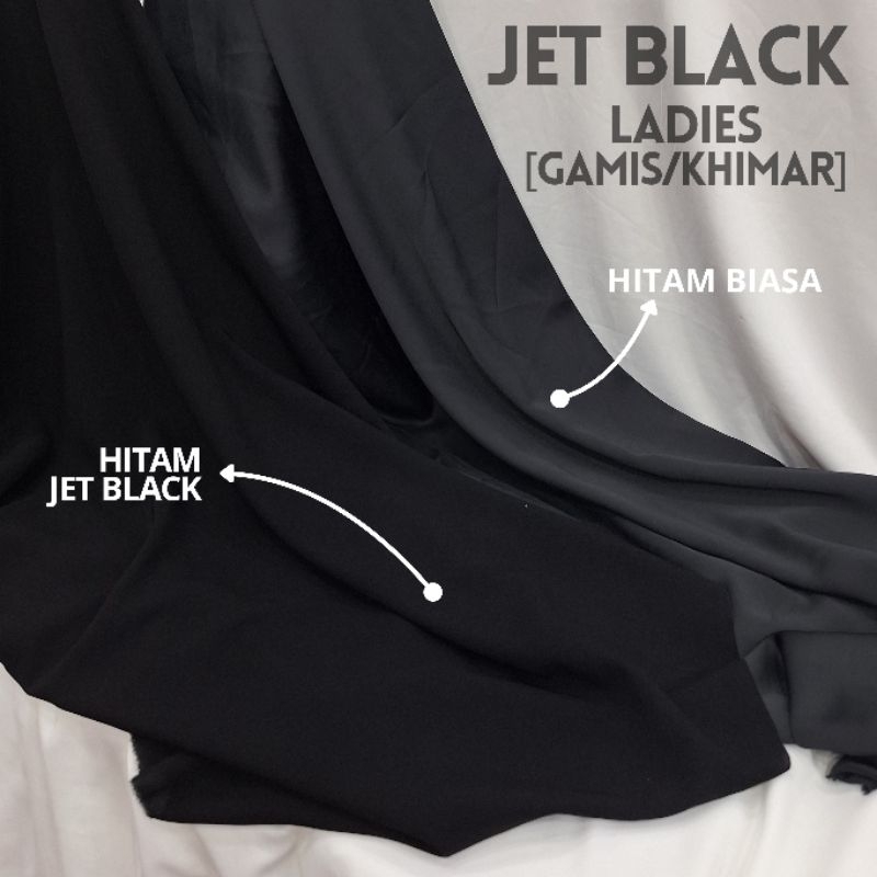 Jual KAIN JETBLACK LADIES PREMIUM | JET BLACK LADIES PREMIUM | JETBLACK ...