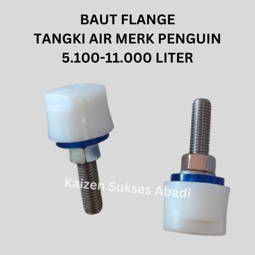 Jual Baut mur moor flang flange drat bolt stainless steel untuk tandon ...