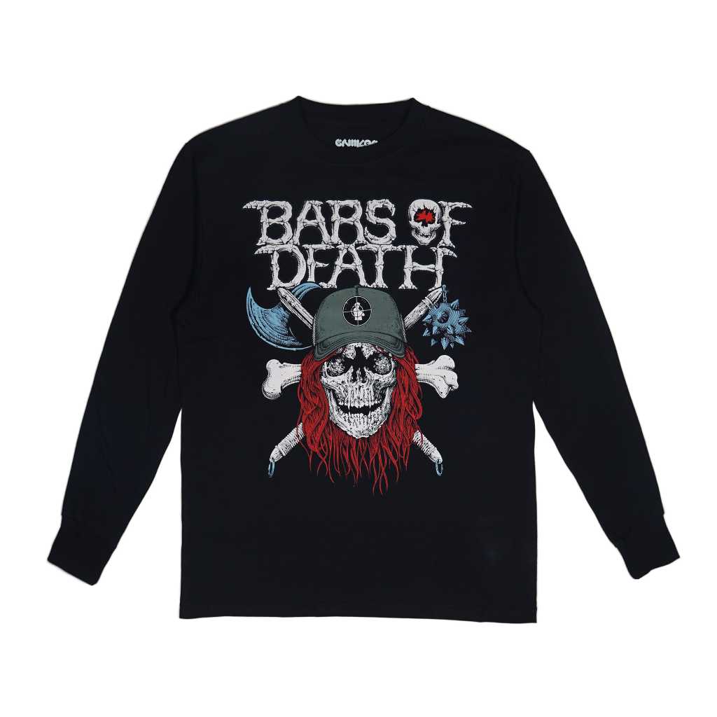 Jual Longsleeve Band Official BARS OF DEATH - RIGOR BLACK Original ...