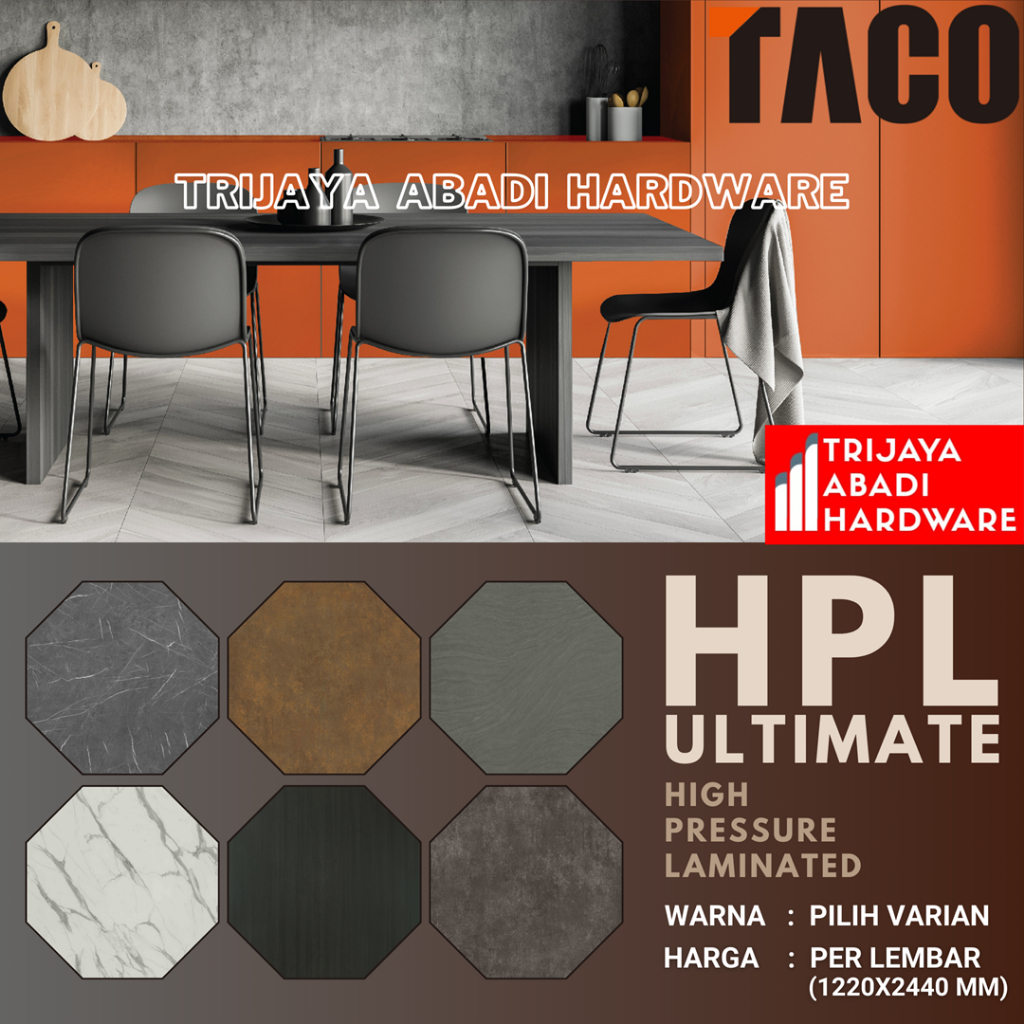 Jual Taco Ultimate HPL X0018 - X0144 SU DM VD VA Woodgrain Pattern ...