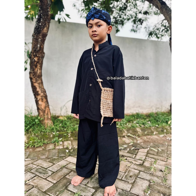 Jual Baju Adat Pangsi Anak Khas Baduy Banten | Shopee Indonesia