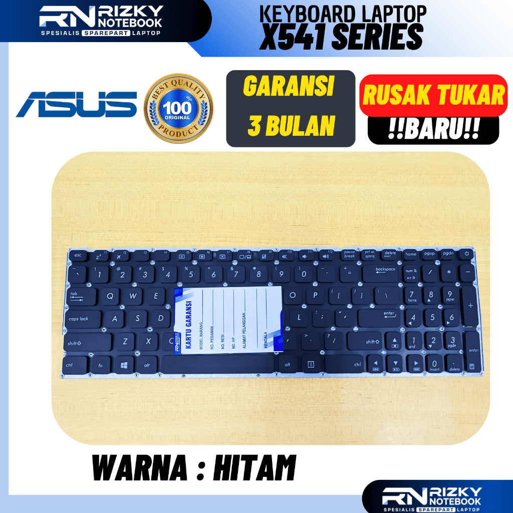 Jual Keyboard Asus Vivobook X541 X541n X541na X541s X541sa X541sc X541u ...