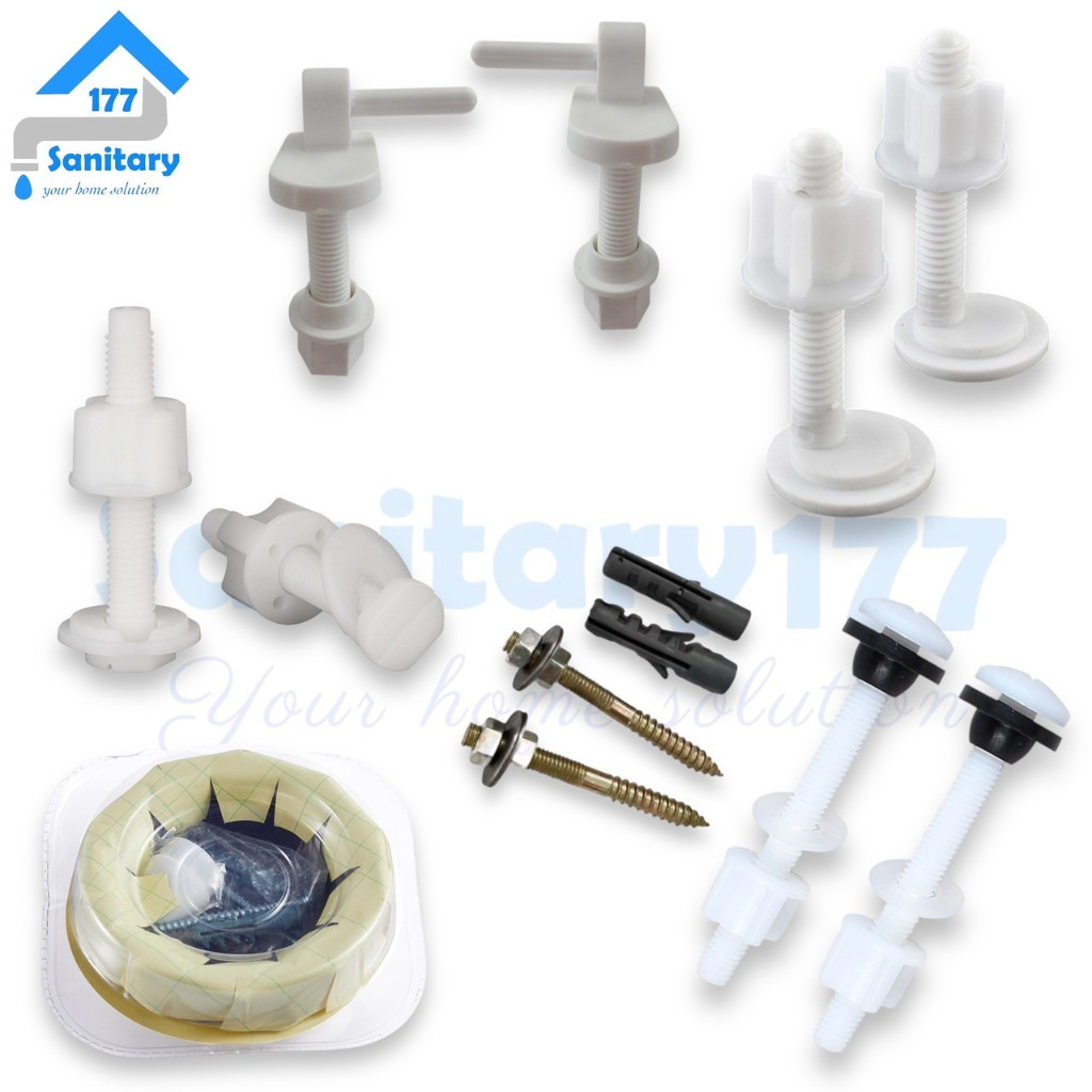 Jual Varian spare part Closet Kloset monoblok- variasi baut tutup ...