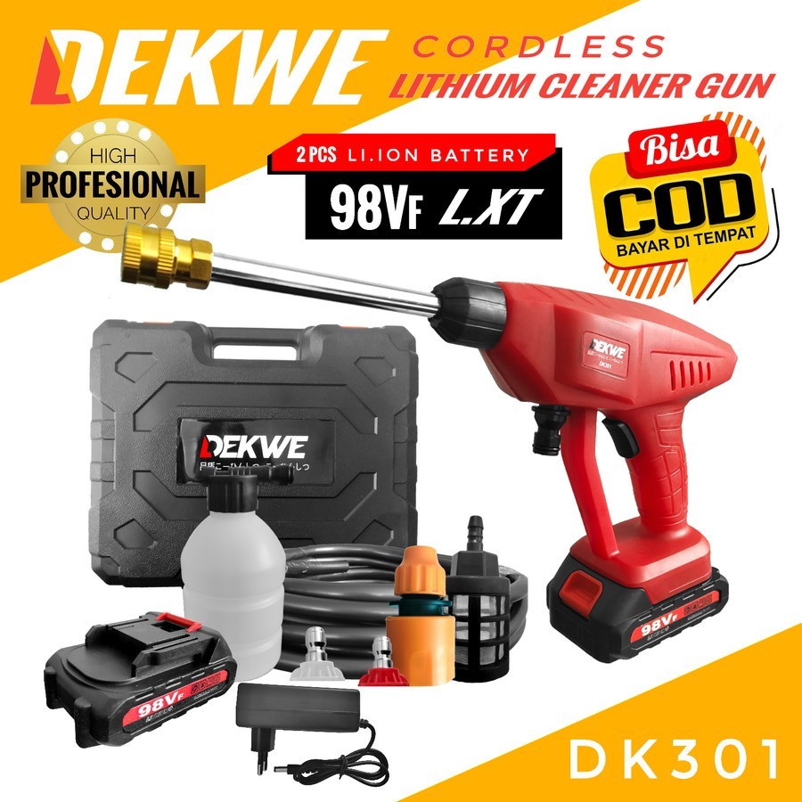 Jual Jet Cleaner Portable / Cordless Merek DEKWE Tipe portable ...