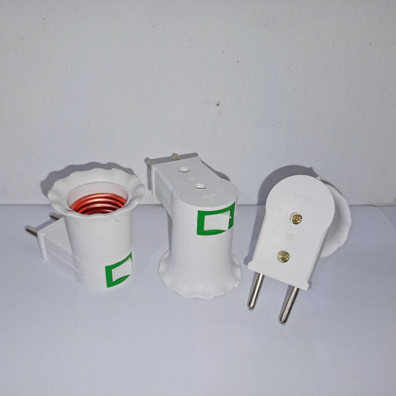 Jual Fitting Lampu Kombinasi / Fitting Lampu Colokan 2 Arah - Fitting ...