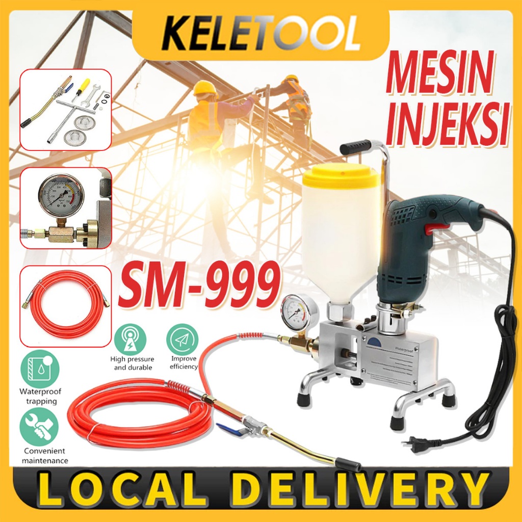 Jual Mesin Injeksi PU Beton Grouting Beton Machine Alat Injeksi Beton ...