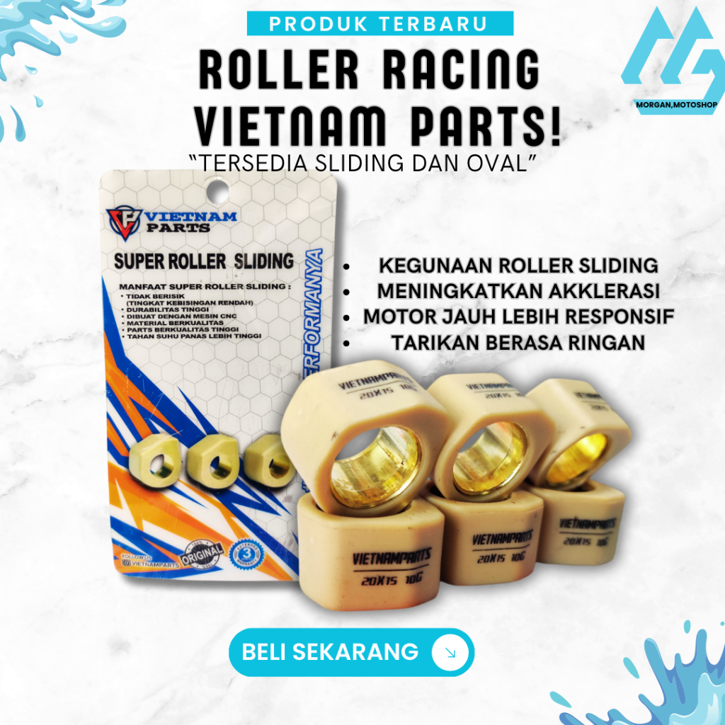Jual ROLLER SLIDING ROLLER RACING ROLER SLIDING VARIO BEAT NMAX SCOOPY ...