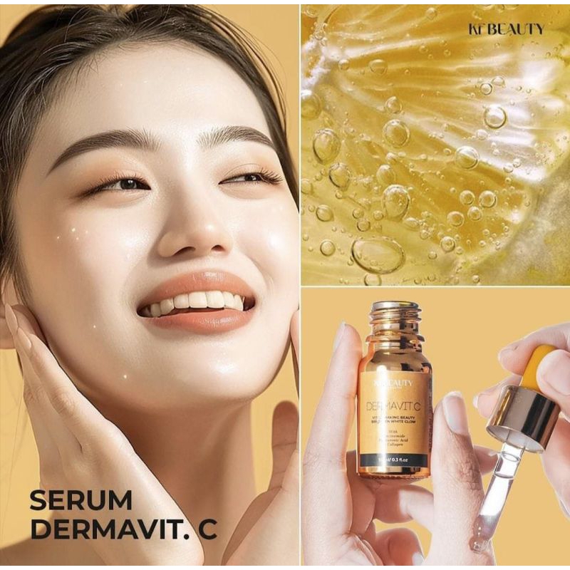 Jual (ready) Serum Dermavit c 10ml / serum Vit c original berhologram ...