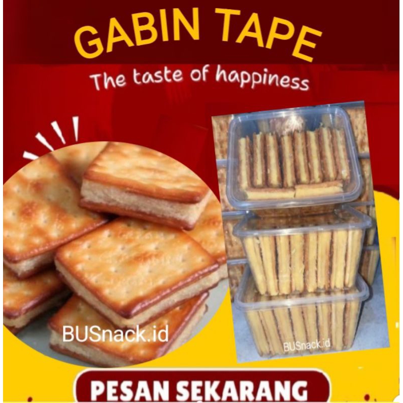 Jual Kue Gabin Tape Original Isi 10 | Shopee Indonesia