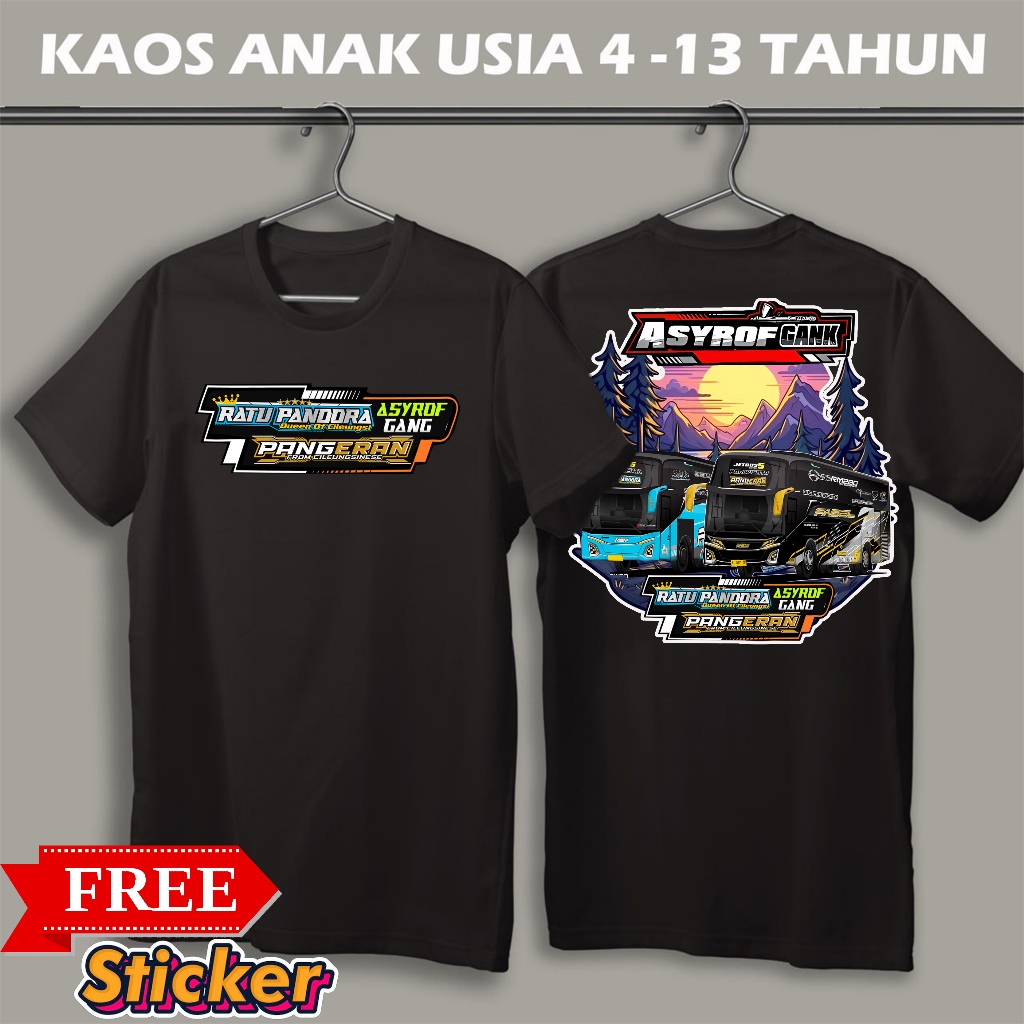 Jual # CUSTOM NAMA FREE STICKER KAOS ANAK MSM FADEL RATU PANDORA JB5 x ...