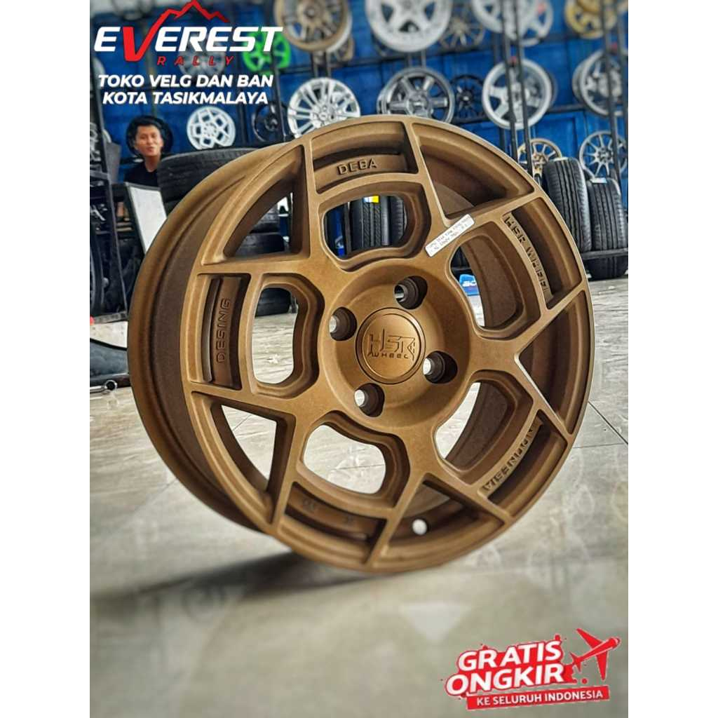 Jual VELG RACIN HSR DANCING DECA RING 14 LUBANG 4 PCD 100 BUAT WULING ...