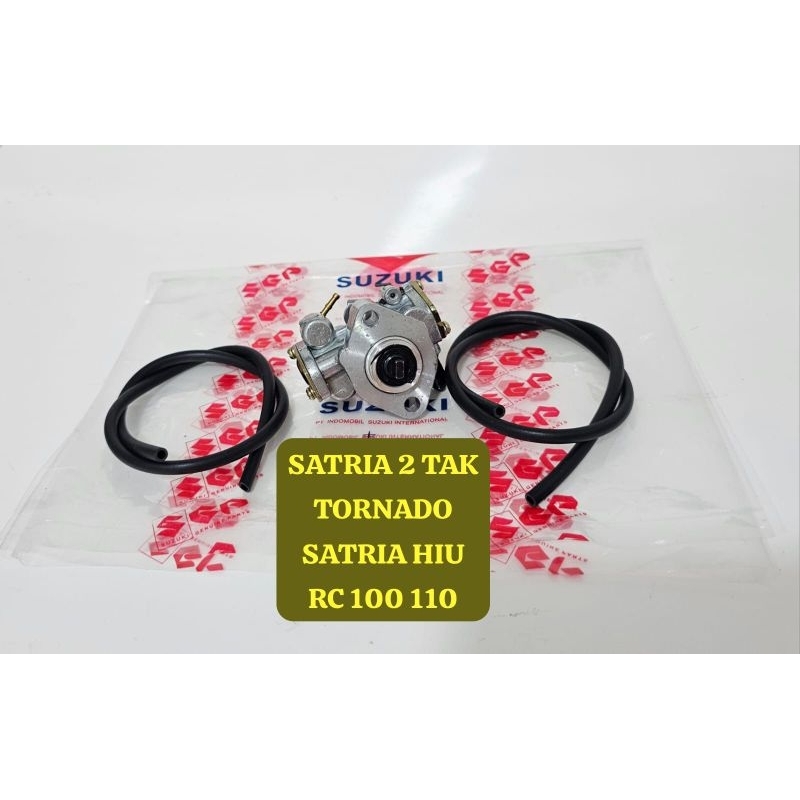 Jual POMPA OLI SAMPING SATRIA 2 TAK 2T TORNADO SATRIA HIU RC 100 110 SET SELANG OLI SUZUKI ...