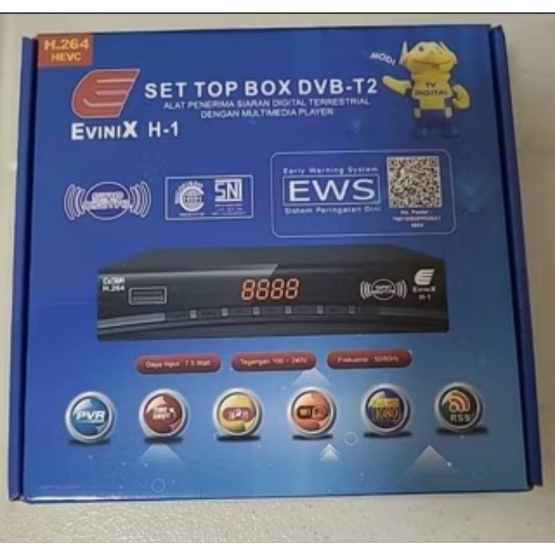 Jual EVINIX DIGITAL SET TOP BOX / Alat penerima Siaran TV | Shopee ...