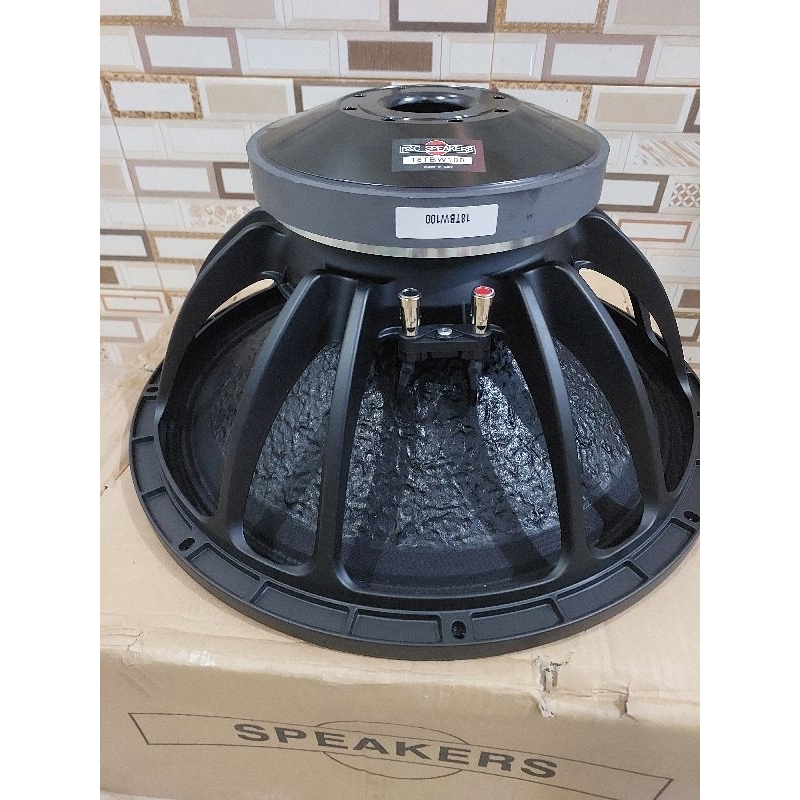 Jual Speaker 18in B&C 18TBW100-B / Subwoofer B&C TBW100 BNC Speakers ...