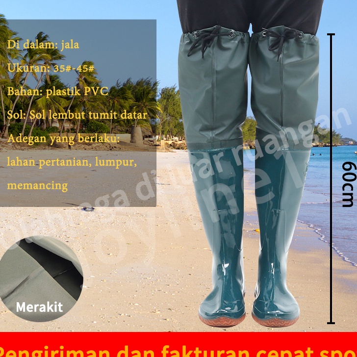 Jual ESM SEPATU BOOTS SAWAH PETANI NELAYAN RAWA CUCI MOBIL PANJANG ANTI ...