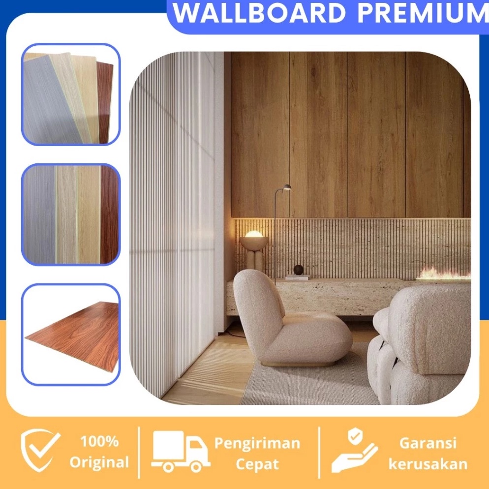 Jual Stok Terbaru Wallboard WPC Wallboard Panel PVC Wallboard hiasan ...
