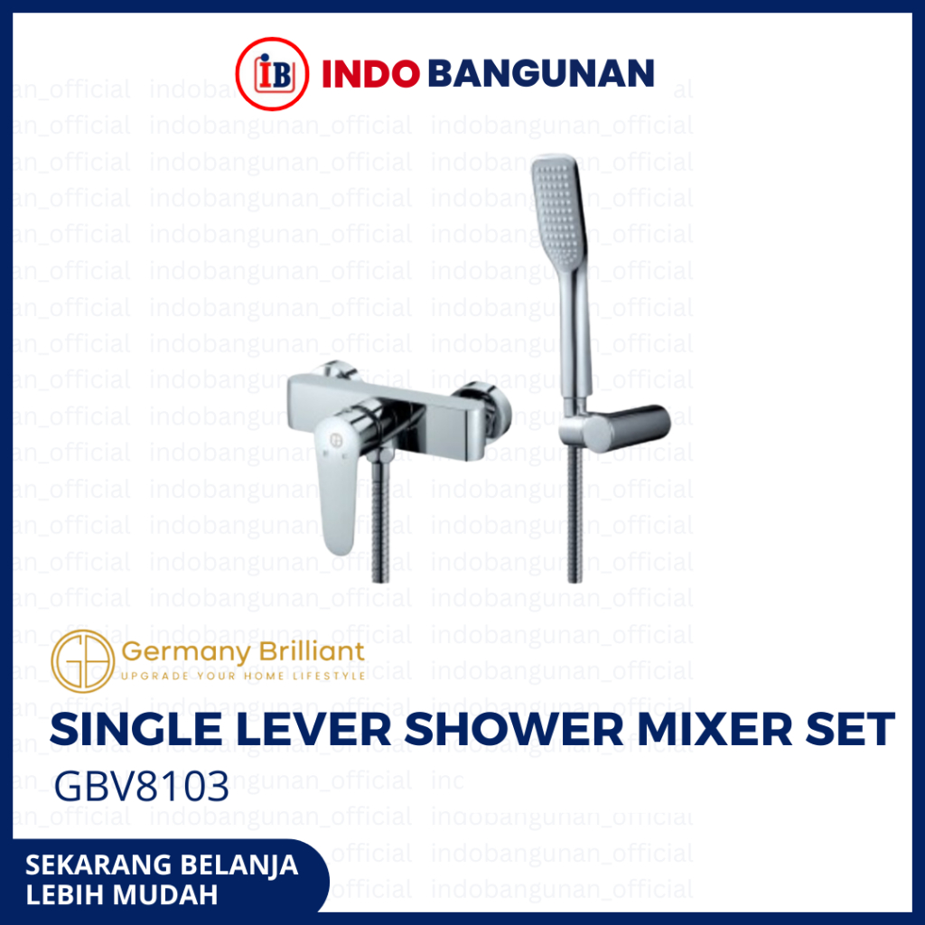 Jual SHOWER MANDI SINGLE LEVER GERMANY BRILLIANT GBV8103 | Shopee Indonesia