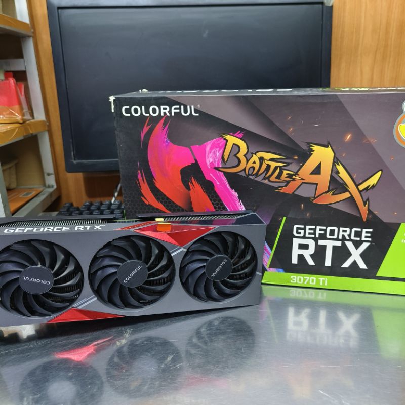 Jual vga gpu colorful battle ax rtx 3070ti gddr6x 8gb rtx 3070 ti ...