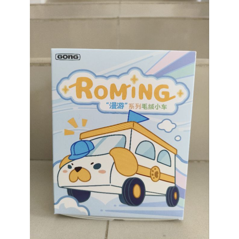 Jual Popmart GONG Original Roming Series Plush Toy Car | Shopee Indonesia