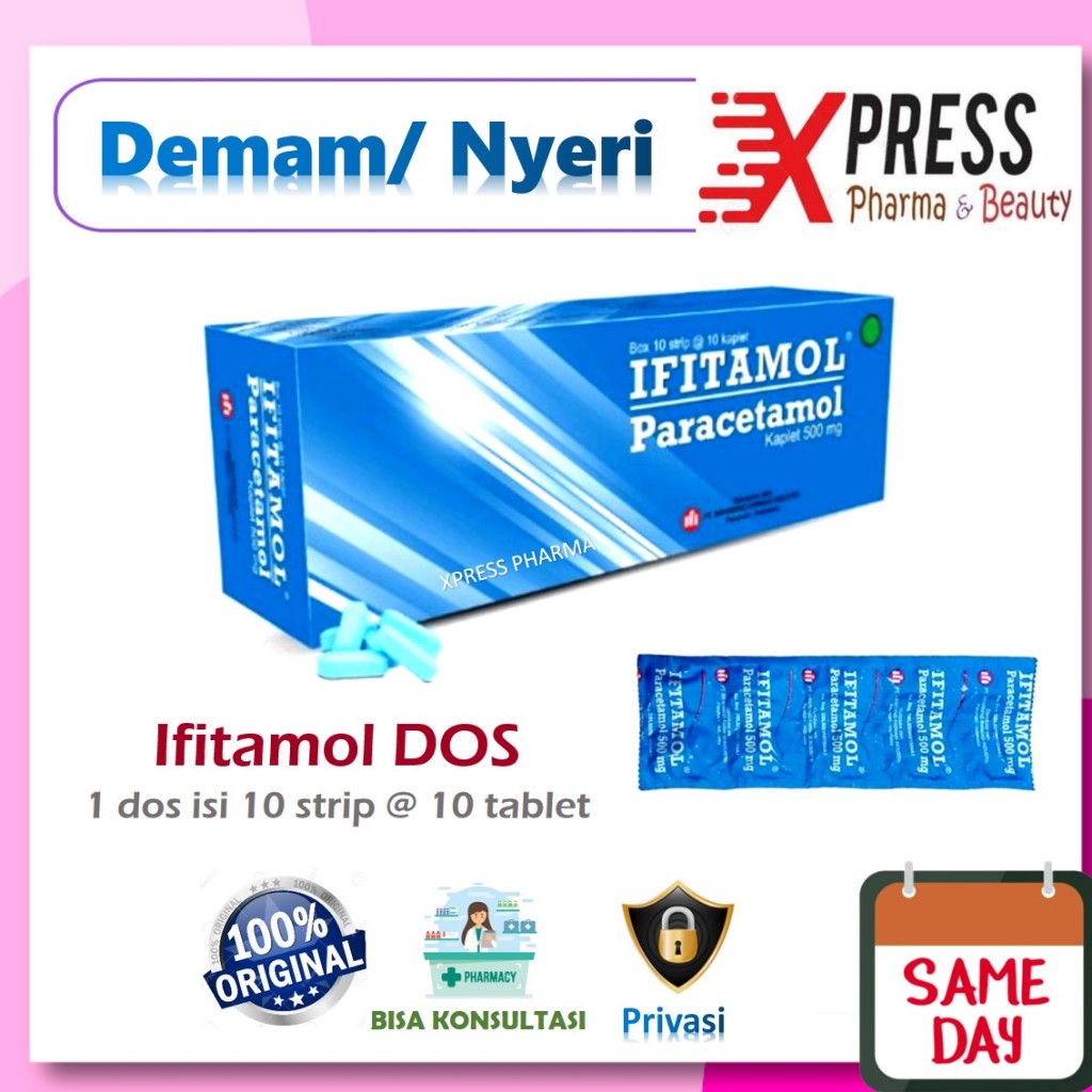 Jual XPRESS ! DOS IFITAMOL isi 10 strip @ 10 Tablet kaplet Ifi tamol ...