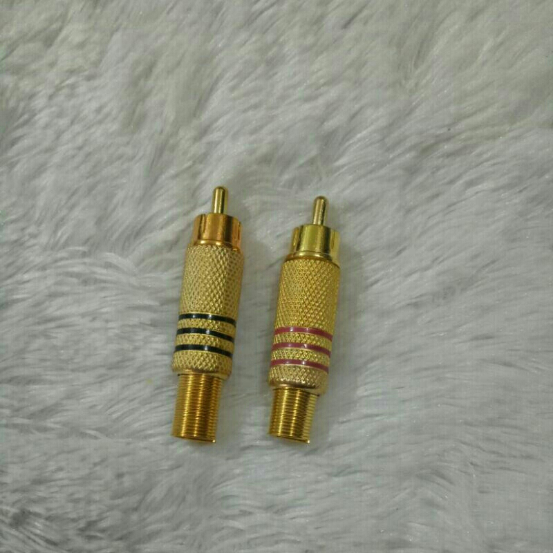 Jual JECK RCA BESI KUNING | Shopee Indonesia