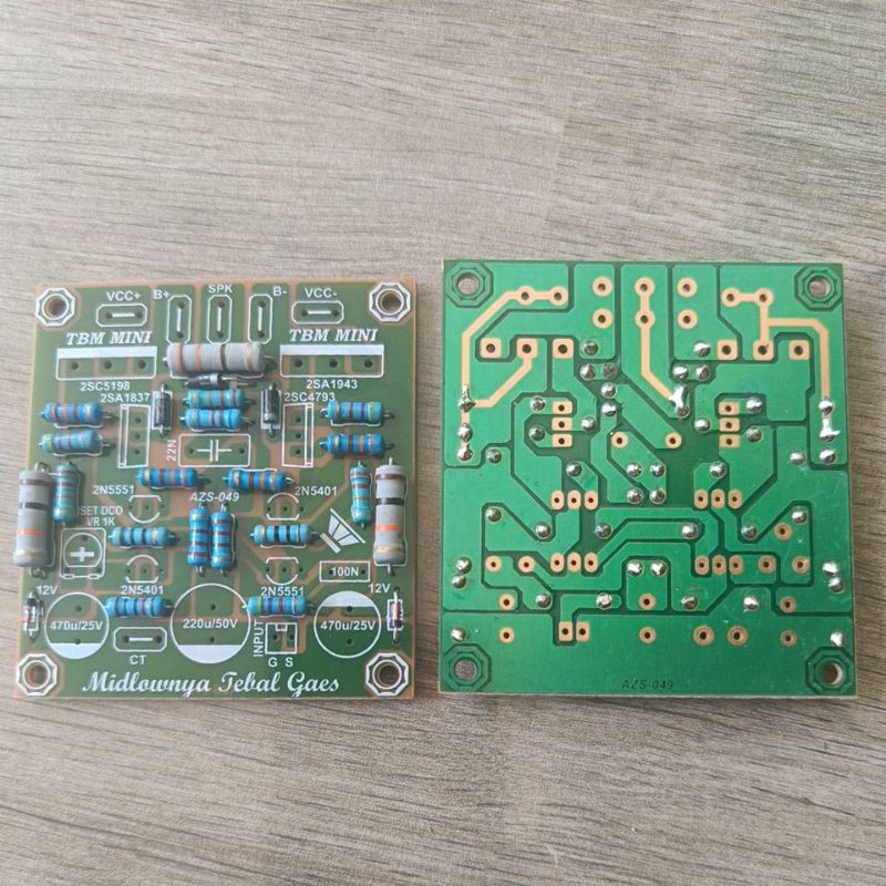 Jual PCB power TBM mini middle high sudah di lengkapi komponen | Shopee ...