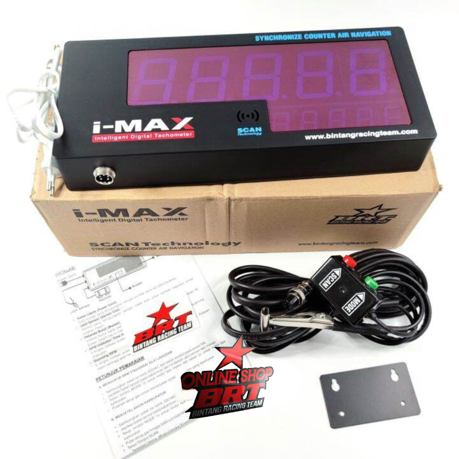Jual DIGITAL TACHOMETER IMAX BRT RPM METER | Shopee Indonesia