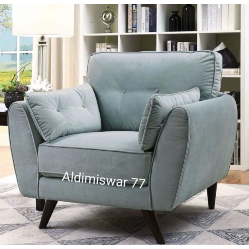 Jual sofa satu seater/ sofa retro /sofa minimalis | Shopee Indonesia