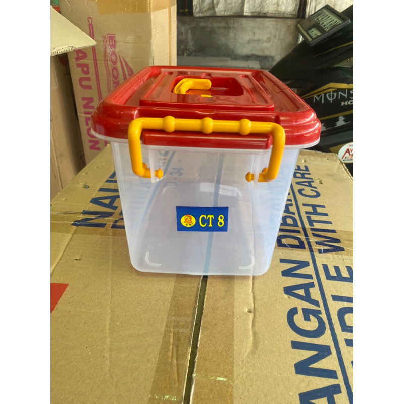 Jual CONTAINER BOX CT 8 LITER CONTAINER GM CONTAINER SERBAGUNA ...