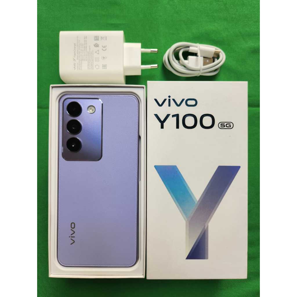 Jual VIVO Y100 5G 8/256GB SECOND FULLSET | Shopee Indonesia