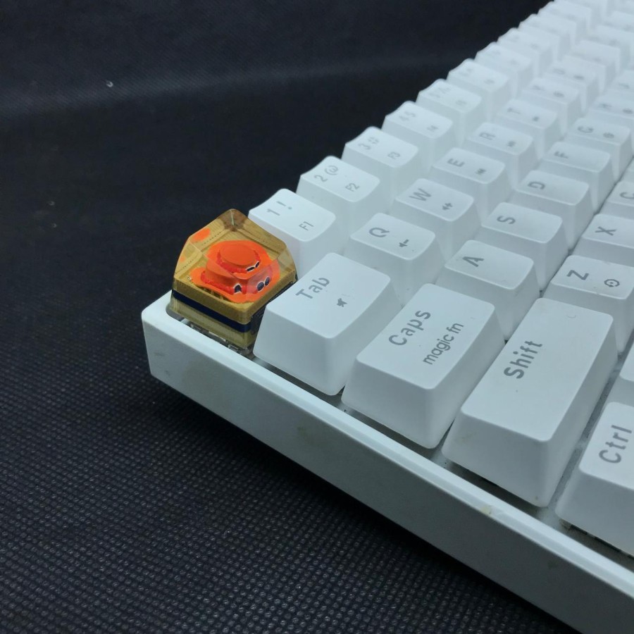 Jual One Piece Portgas D. Ace Hat / Topi Artisan Keycap SA Profile For ...