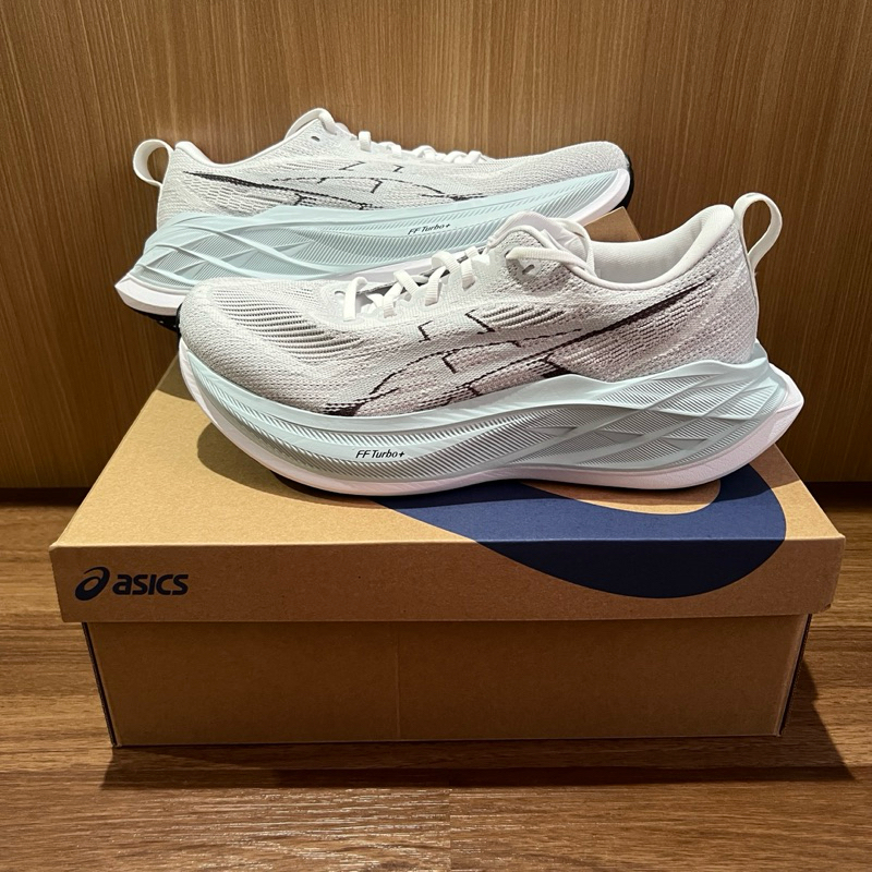 Jual Sepatu Lari Asics Running Shoes Superblast 2 White Cool Grey ...