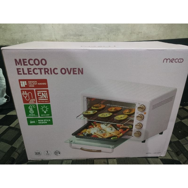 Jual MECCO ELECTRIC OVEN 22L | Shopee Indonesia