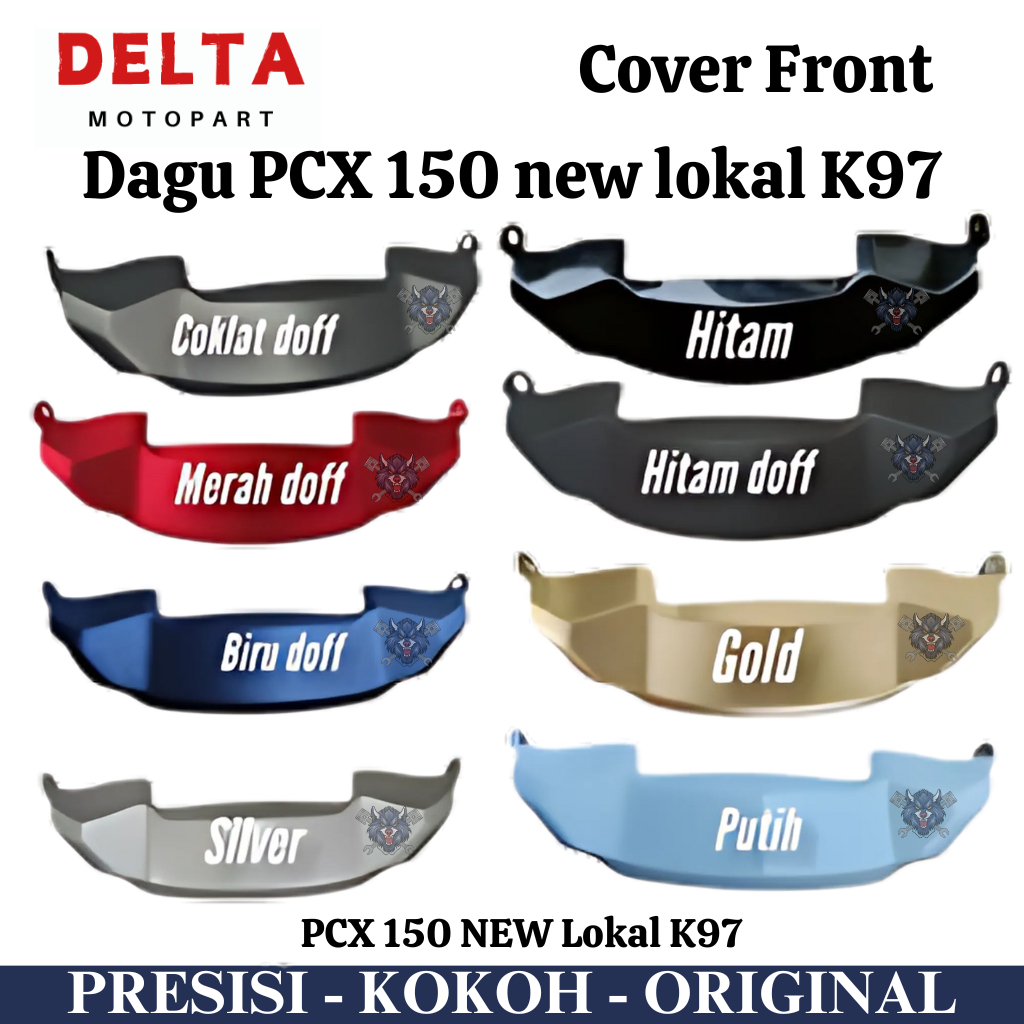 Jual Cover front center dagu PCX 150 new lokal K97 2017 2018 2019 2020 ...