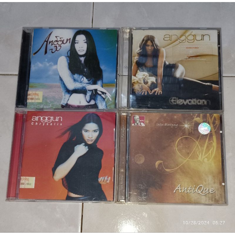 Jual cd Indonesia ANGGUN / ANGGUN-Elevation / ANGGUN-Chrysalis / ANTIQUE-Satu Bintang | Shopee ...