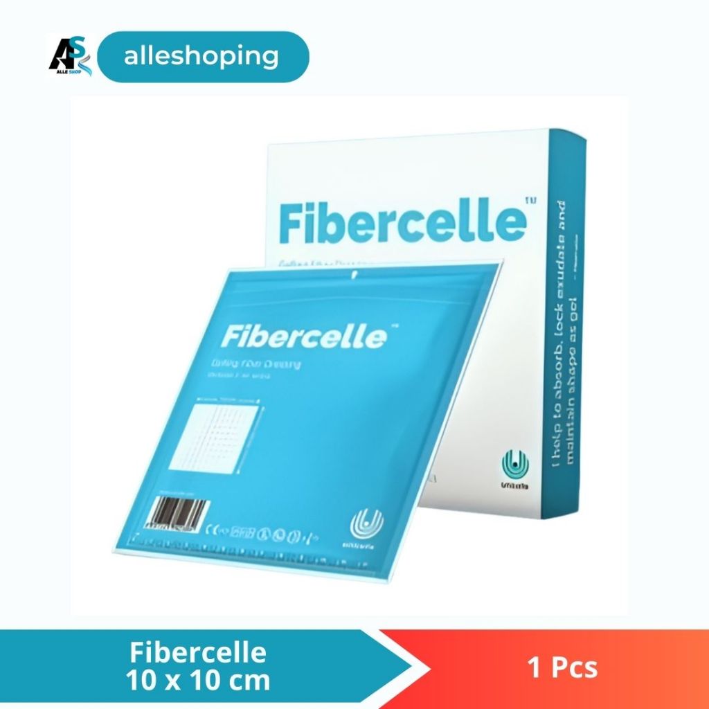 Jual Fibercelle Gelling Fiber Dressing 10 cm x 10 cm - PCS | Shopee ...