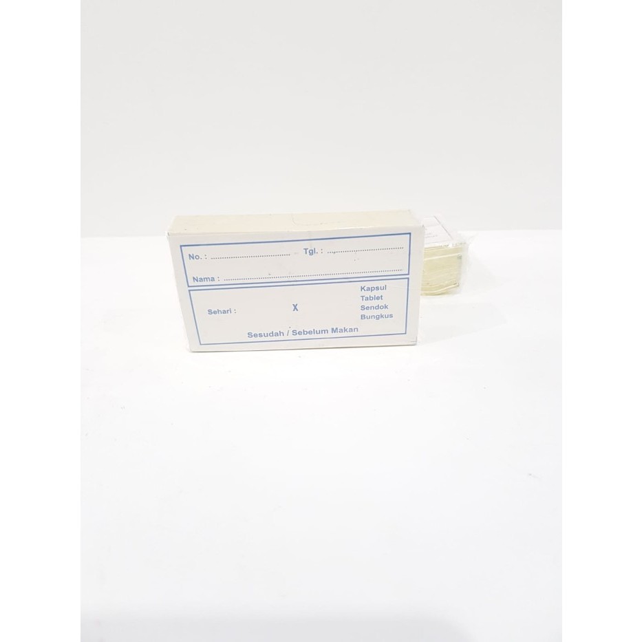Jual Stiker Etiket Obat / Stiker Label Obat | Shopee Indonesia