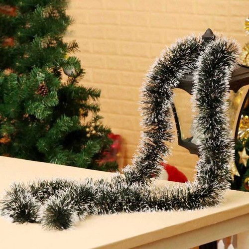 Jual Slinger NATAL DEKORASI POHON NATAL HIJAU SALJU DAN HIJAU DAUN ...