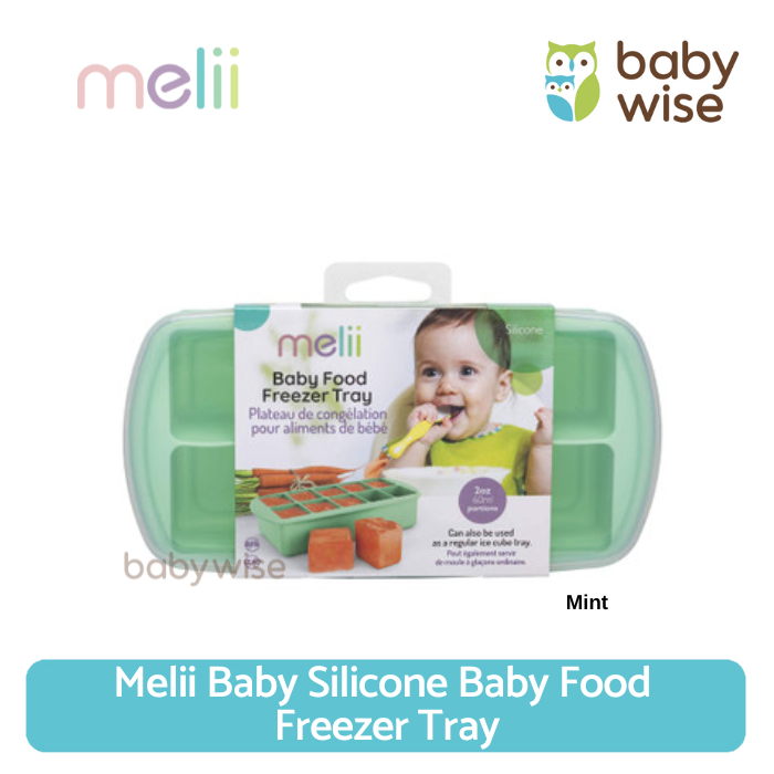 Jual Melii Baby Sil Baby Food Freezer Tray with Lid - Wadah Penyimpanan ...